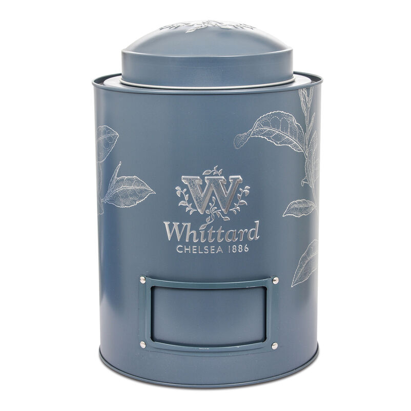 Large Blue Tea Caddy | Tea Equipment | Whittard of Chelsea